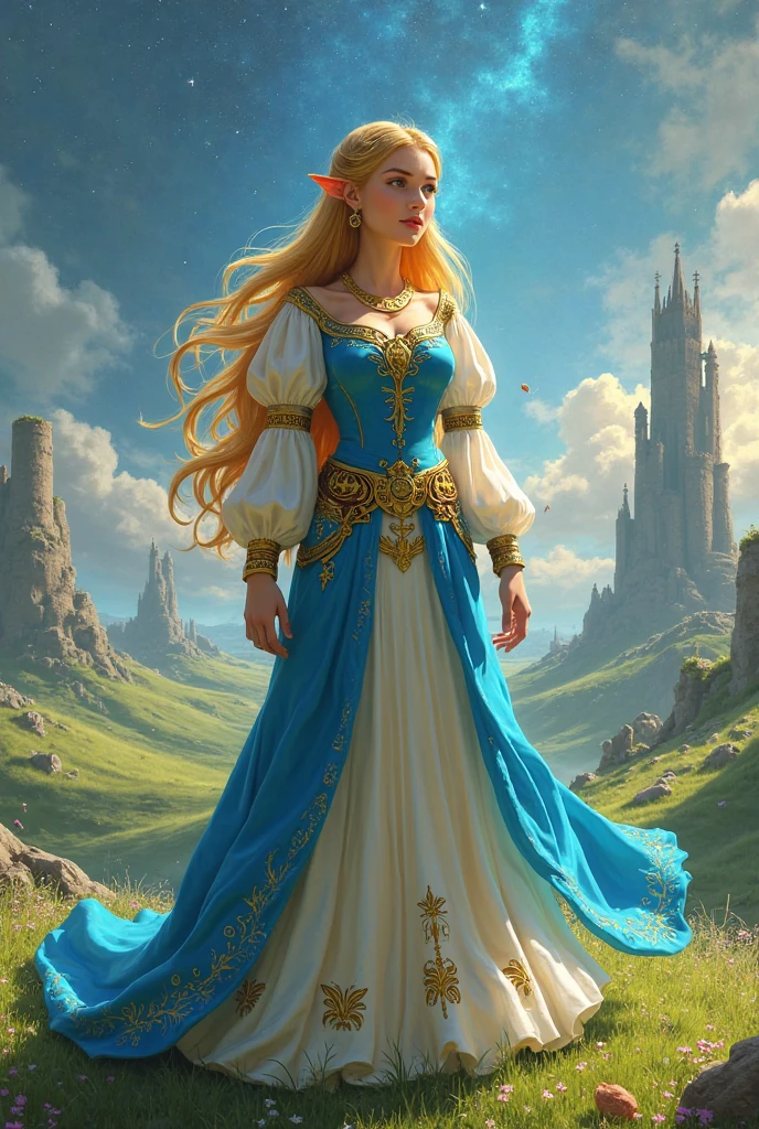 Create me a picture of zelda - SeaArt AI