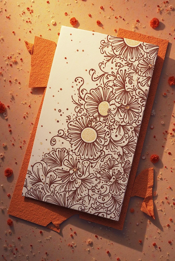 Make a henna day card - SeaArt AI
