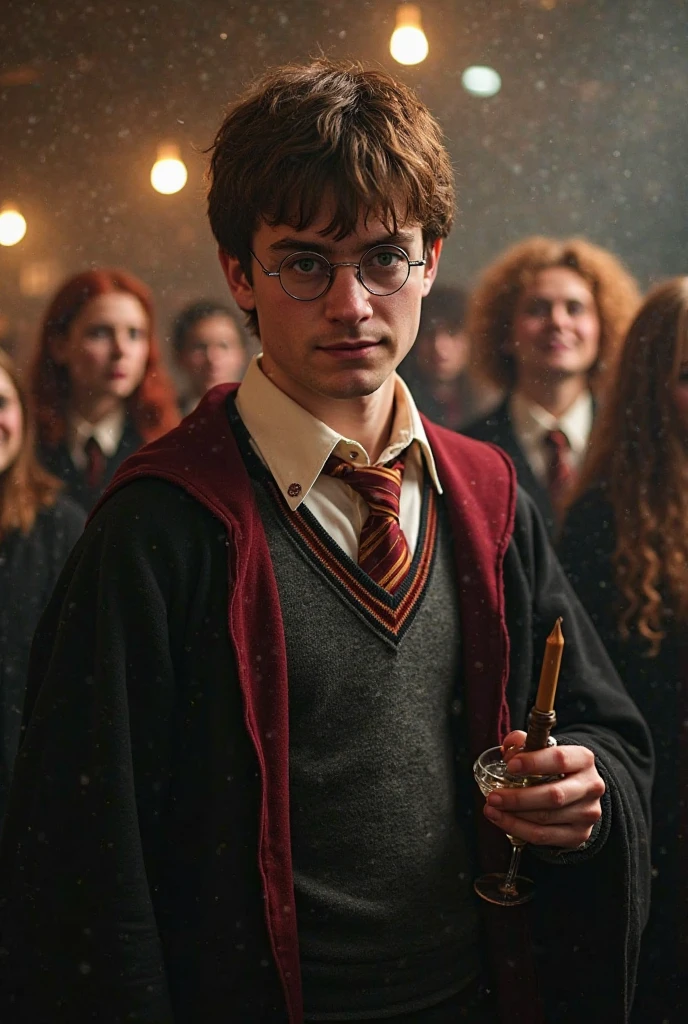 Fais plein d’images des personnages d’Harry Potter en grosse soirée ...