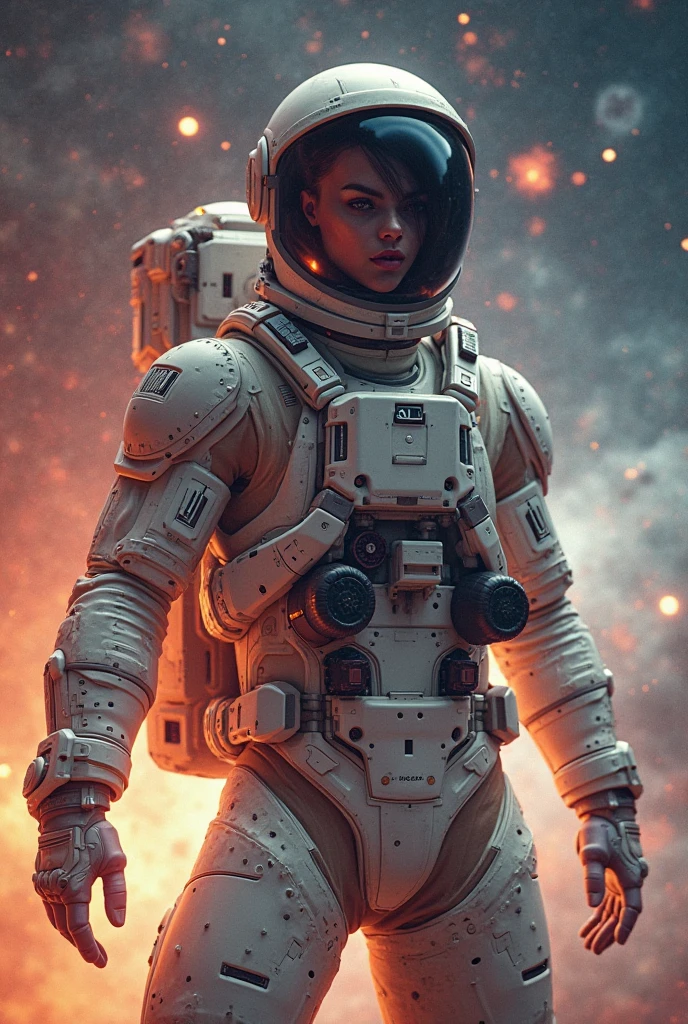 A hot astronaut with big ass and big - SeaArt AI