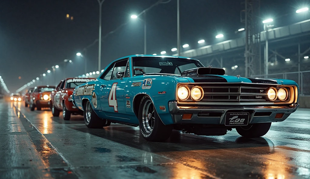Highly detailed 1960s American muscle cars built by General Motors ...