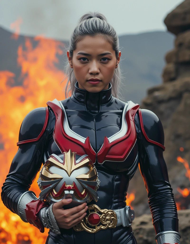 The Birth of a New Masked Rider. masterpiece, cinematic lighting ...