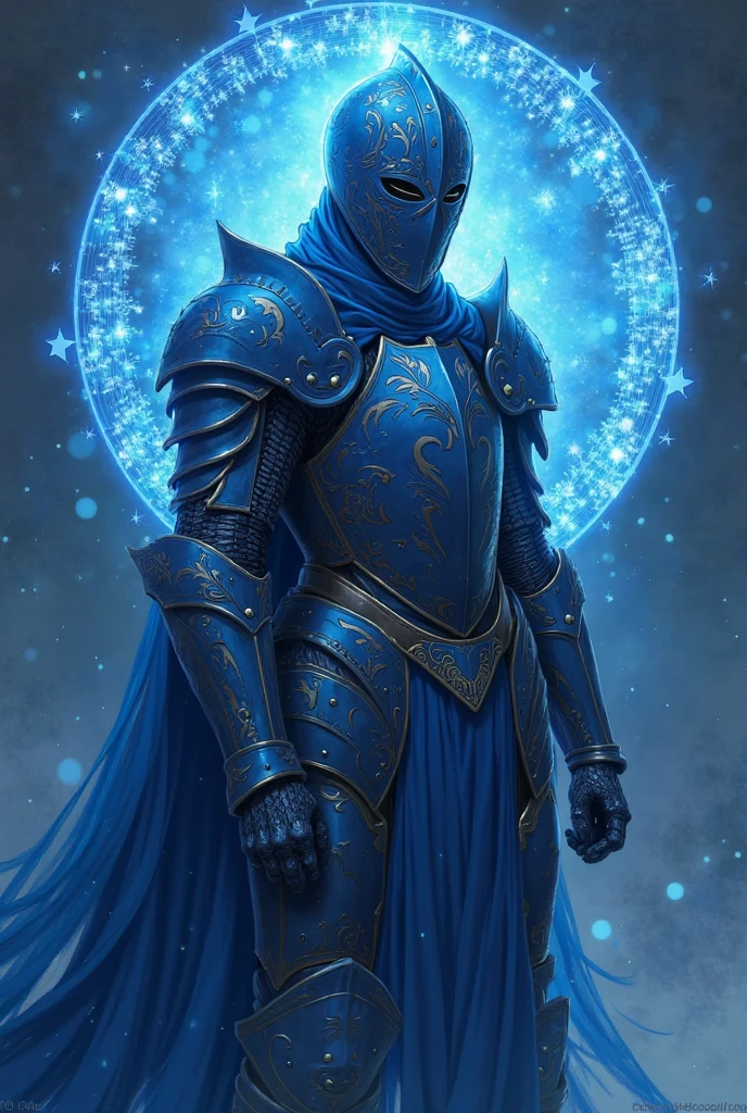 I'll make armor representing sadness。The main color of this armor is ...
