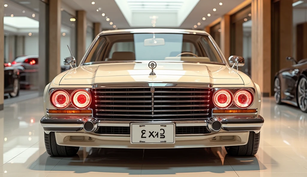 3D render of a heavily modifieqd (1970 2025 New Toyota Century G60 ...