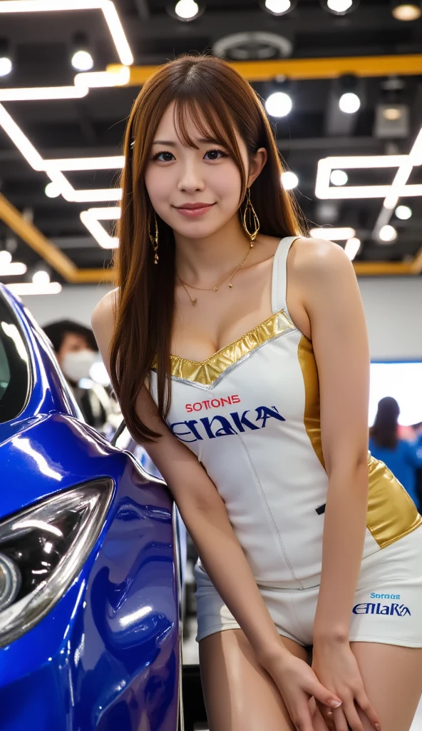 (masterpiece), (Racing Girls), black hair, faint smile,highly detailed ...