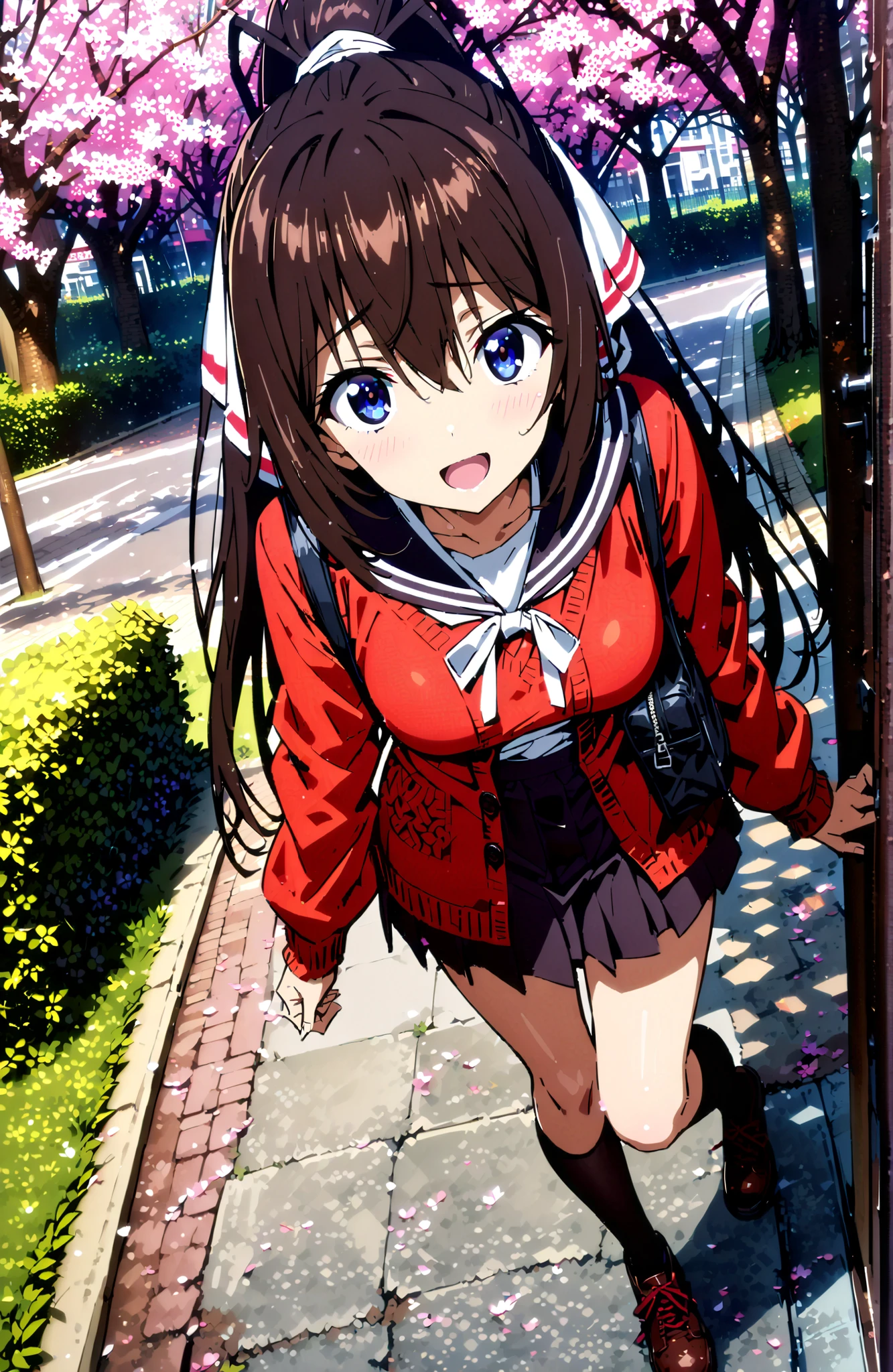 Hoki Shinonono , Houki Shinonono, solo,Long, blue eyes, black hair ...