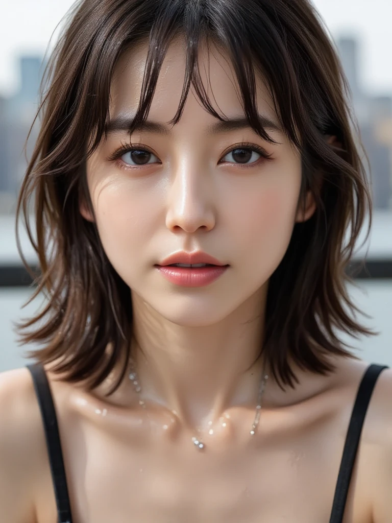 Looking Very Happy、Look Forward with a Bright Smile、Her lips are ...