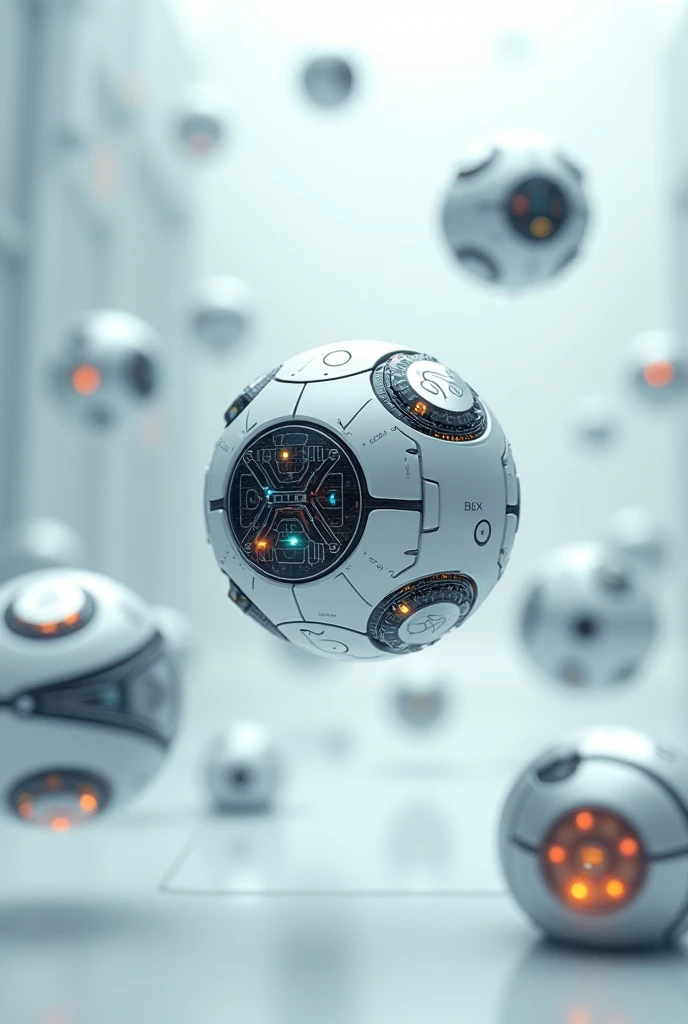 Small technology balls - SeaArt AI