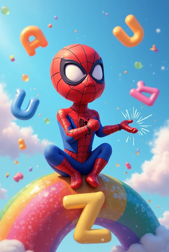 Cover 2: “The Magical World letters” Description: Little Spider - SeaArt AI