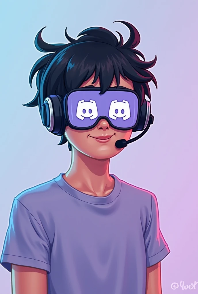 Discord is Live: A stylized illustration featuring a person with ...