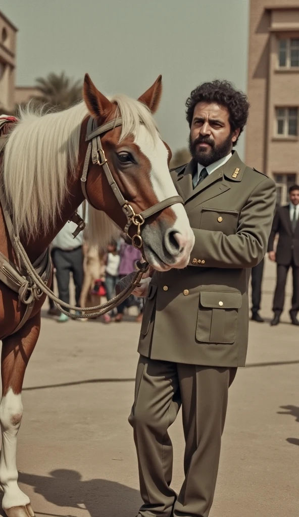 The story of Saddam Hussein and an Iraqi girl in the war During the ...