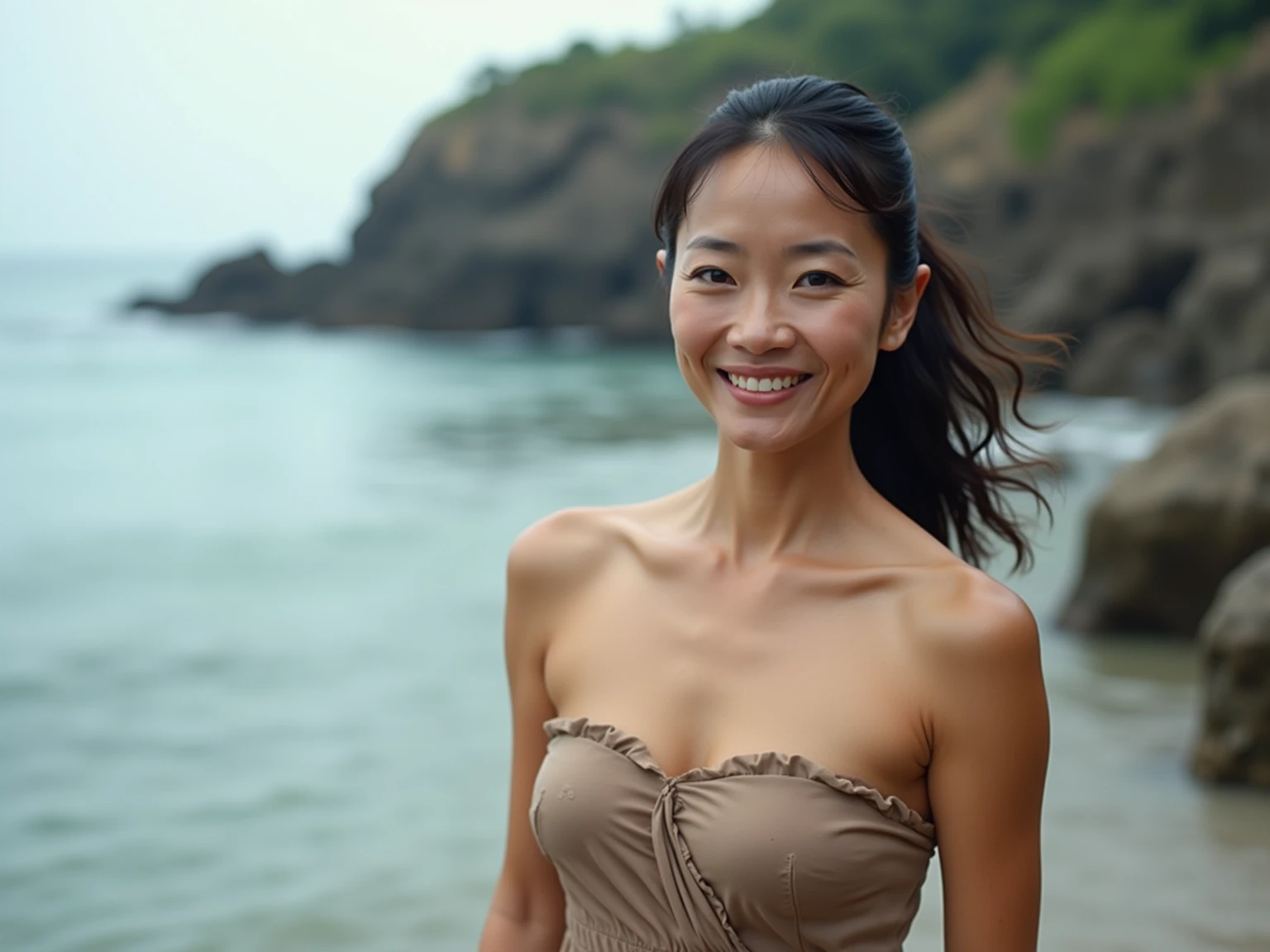 Prompt12-1: A highly detailed, ultra-realistic photograph of a Japanese woman in - SeaArt AI