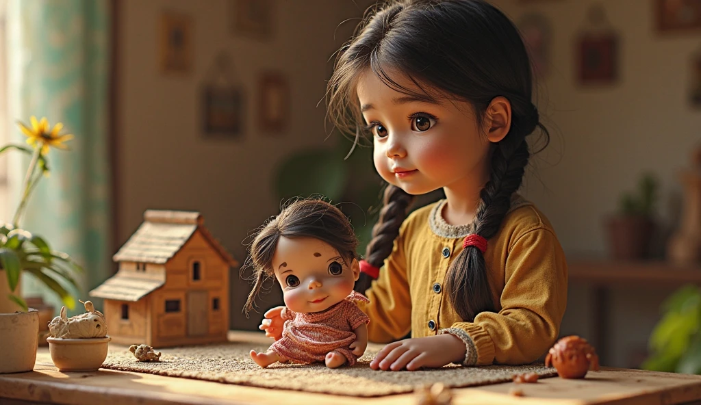 Sure! Here is another Urdu story: --- Title: Doll house Nabila was a ...