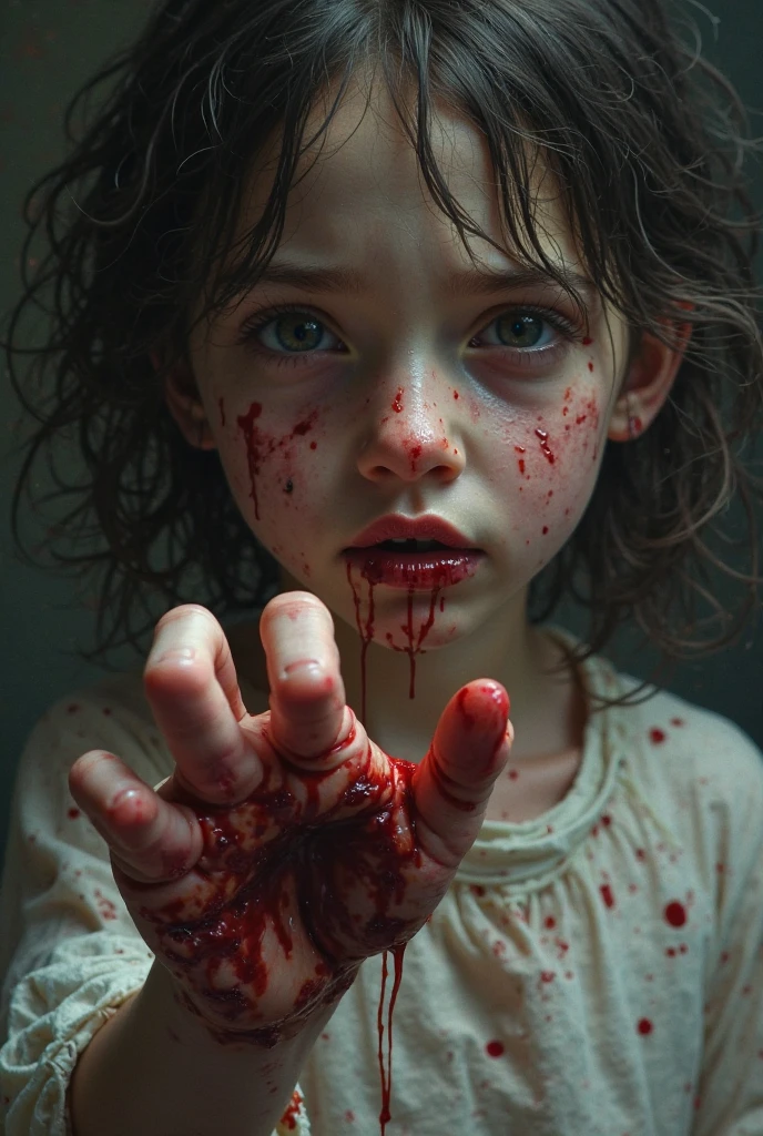 A girl hand bleeding. Ultra realistic - SeaArt AI