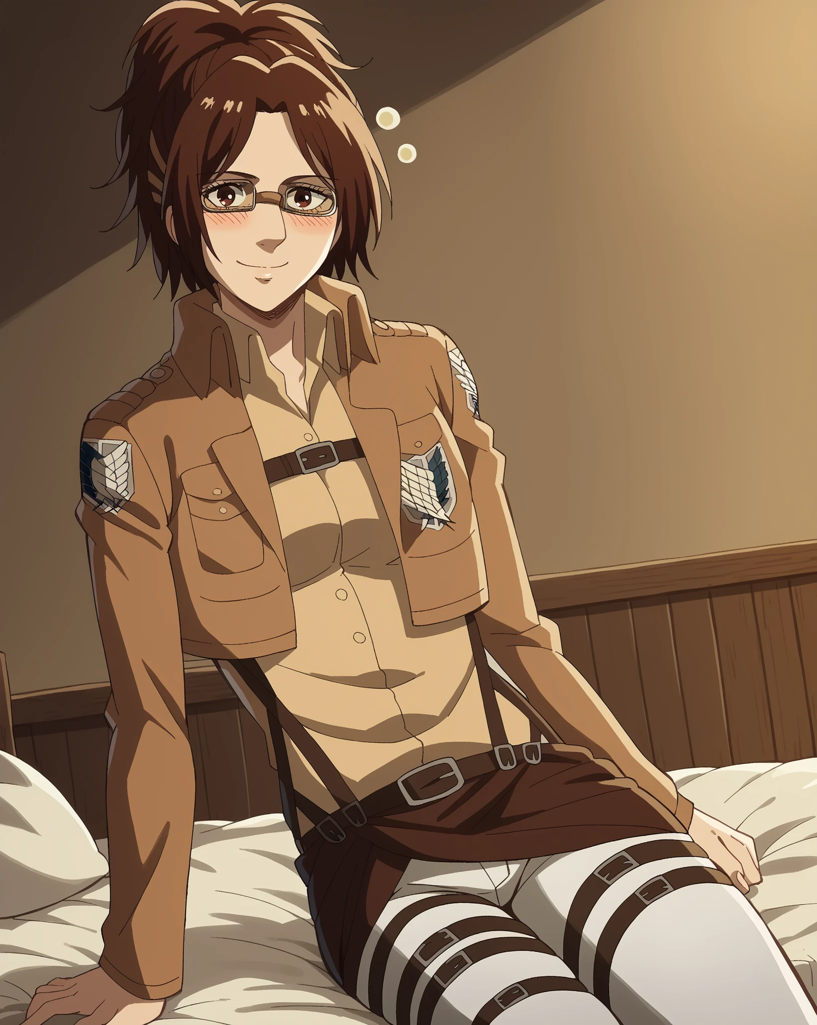 Score_9, score_8_up, score_7_up, source_anime, zoe hange,smile - SeaArt AI