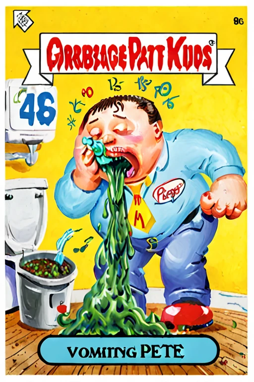 Vomiting Pete - SeaArt AI