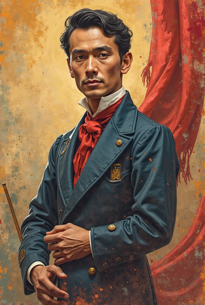Make a poster about the life and works of Jose Rizal, focusing on his ...