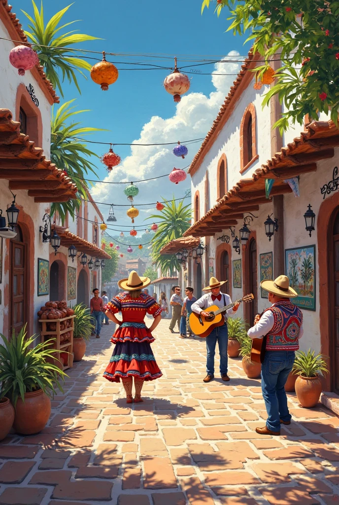Picture Mexican things - SeaArt AI