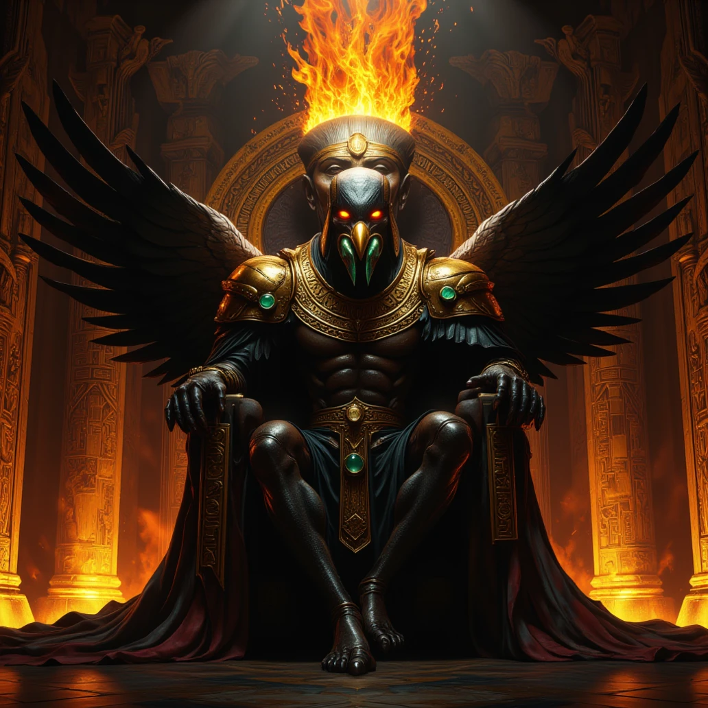 **AI Art Prompt:** Envision the ancient Egyptian god Osiris - SeaArt AI