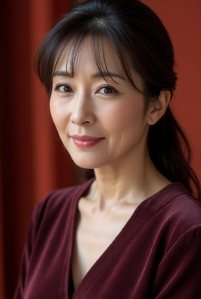 Mature Japanese woman, 48 years old, ultra realistic, high resolution ...
