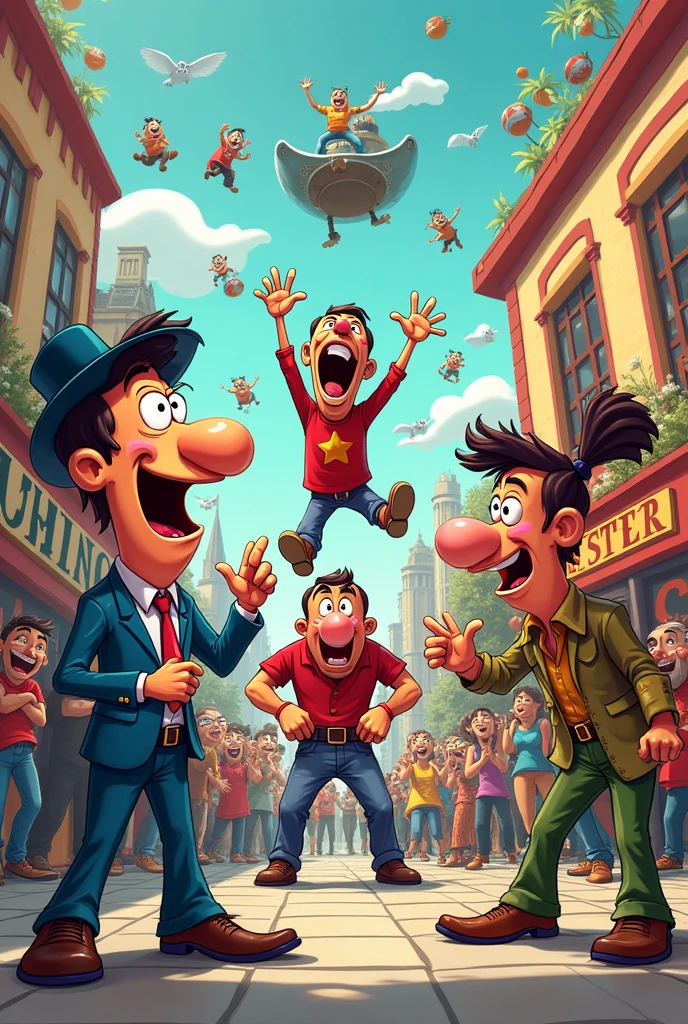 Comedy cartoons - SeaArt AI