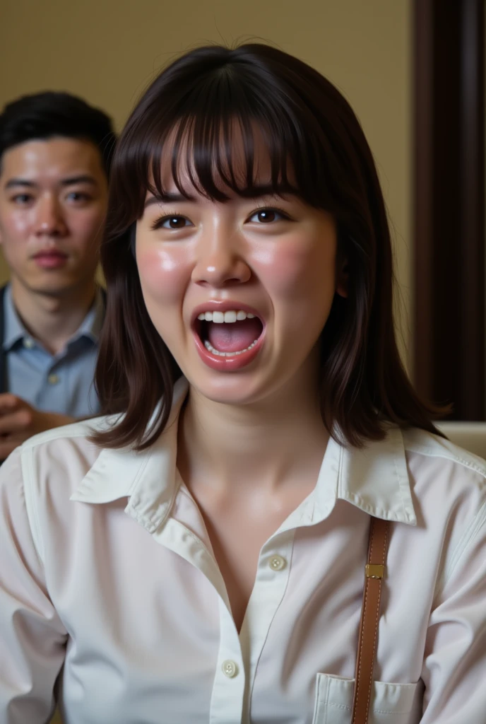 (((she's screaming in intense pain 1.He's crying with tears in his 1 ...