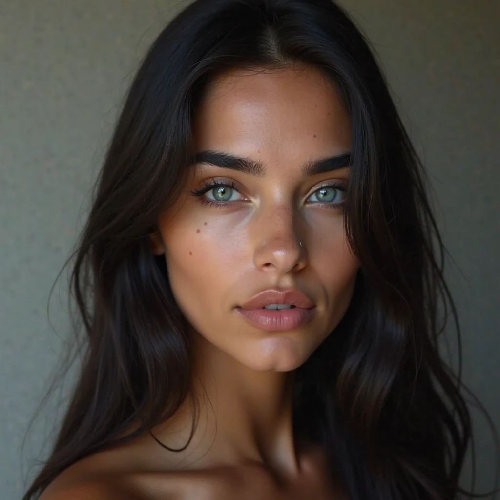 A realistic portrait of a beautiful woman with Spanish features - SeaArt AI
