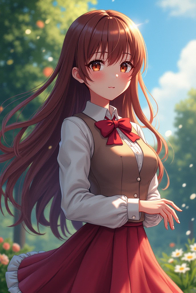 Anime girl, very long hair, very very, High quality, detailed - SeaArt AI