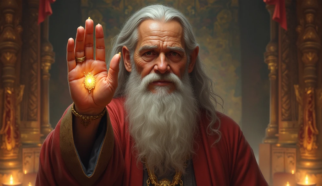 Showing the lucky finger - SeaArt AI