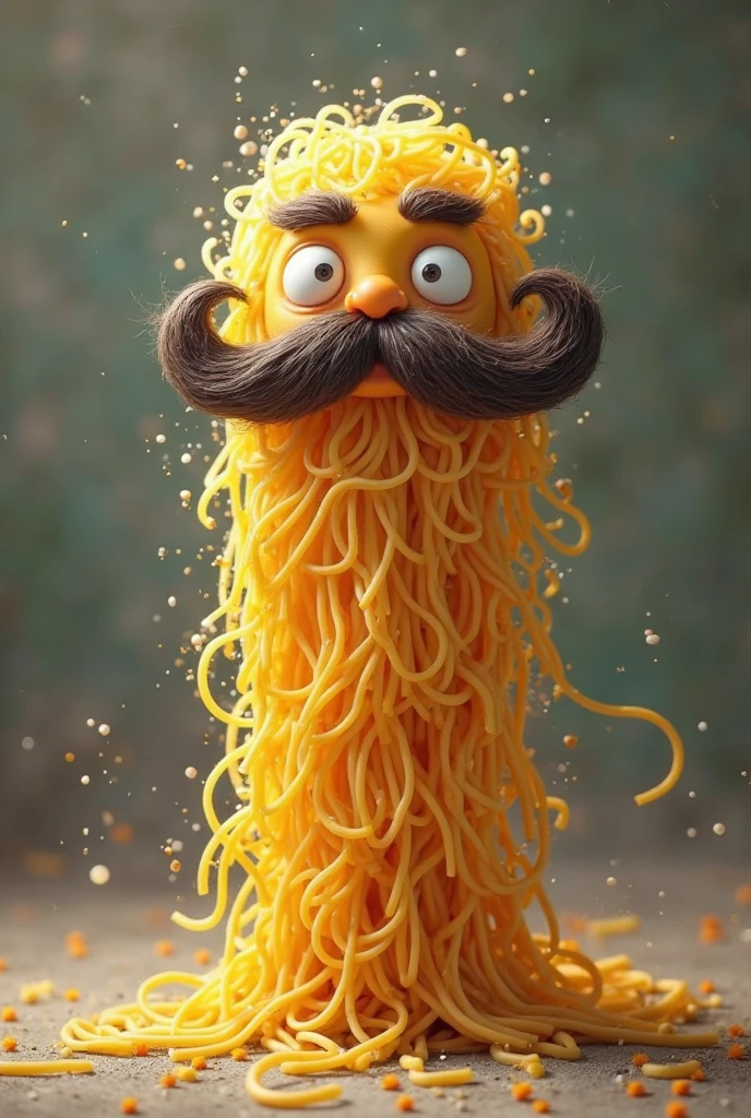 Mr. Single one noodle not multiple just a single noodle cartoon ...
