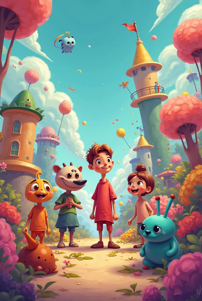 Create cartoon characters - SeaArt AI