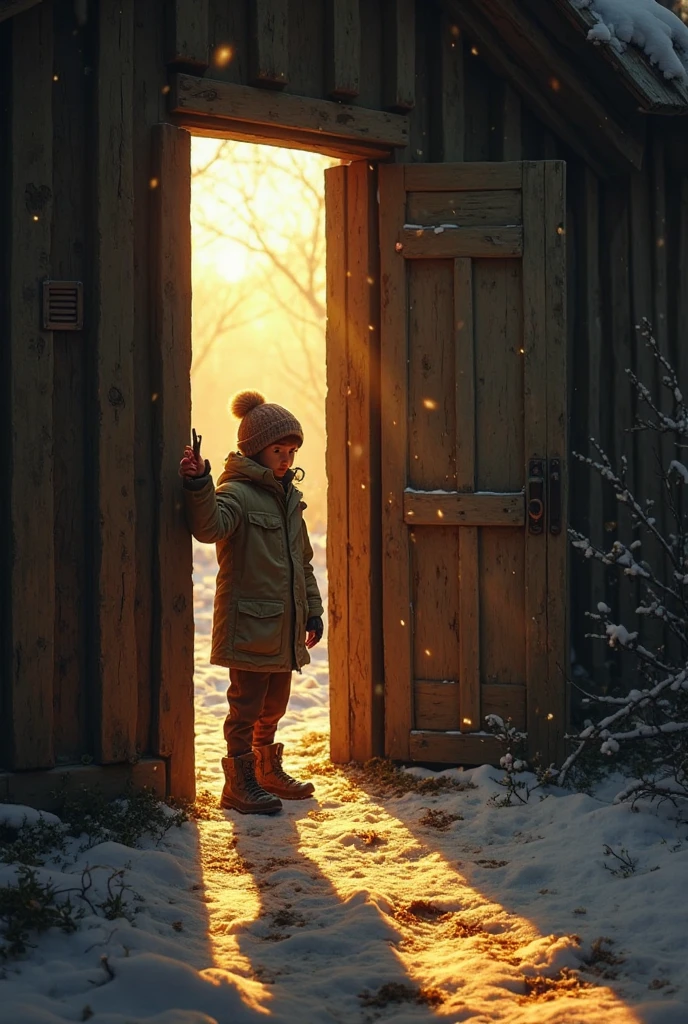 *"A shivering orphan boy (Miguel) with torn clothes stands at the ...