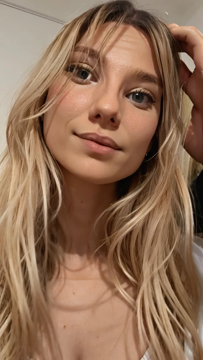 Baghera Jones, , , nu , nu, , take a selfie , embrassades - SeaArt AI