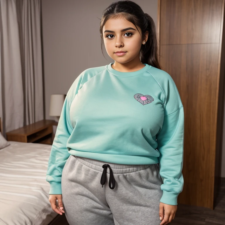 Timid short cute chubby raven nyuugao Mexican geeky girl, long slightly ...