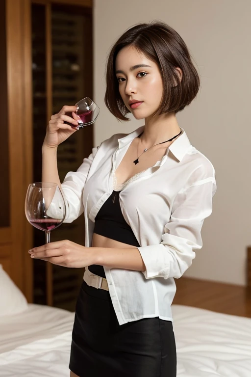 ((top quality、8k、masterpiece: 1.Perfect Body Beauty: 1.lender abs ...