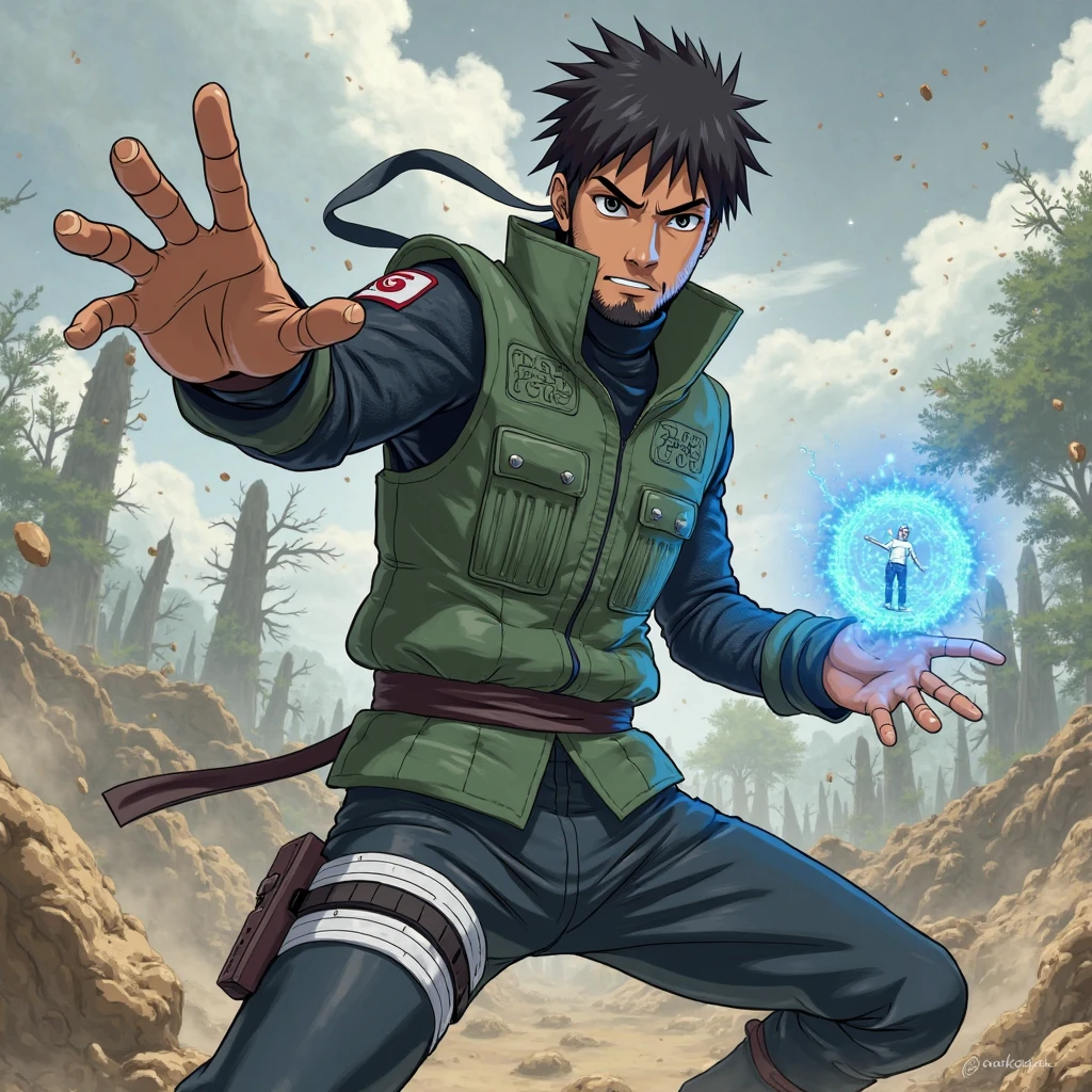 An adult ninja from the Senju Clan in the Naruto Shippuden universe ...