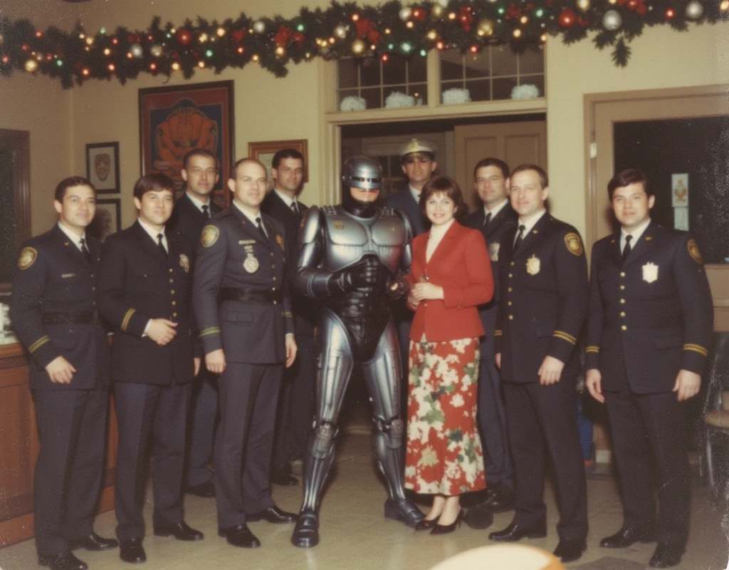 Murphy's first Christmas at Metro West