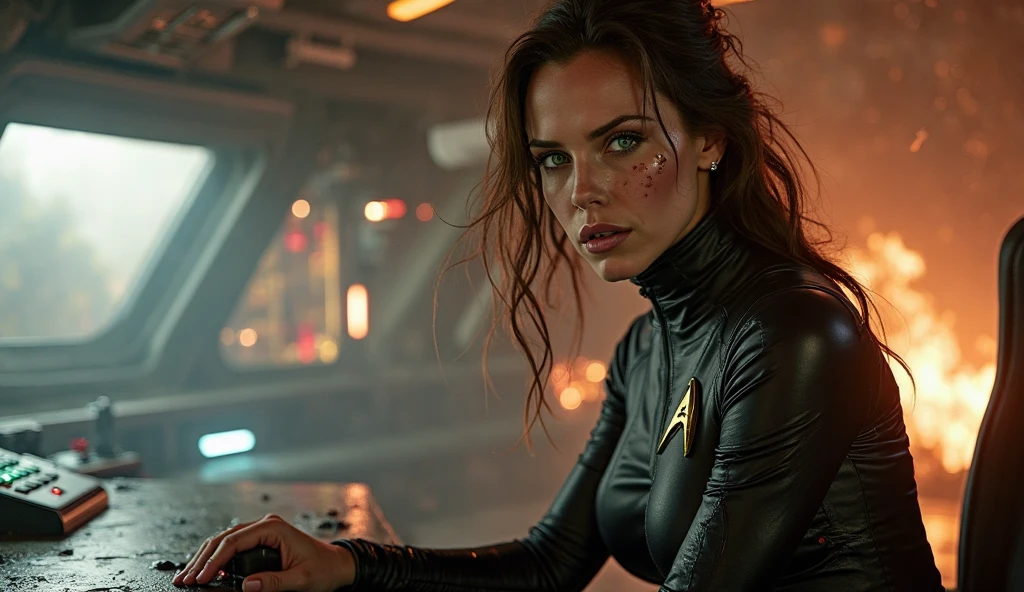 (photorealism:1.2) fullbody shot of a very beautiful british female ...