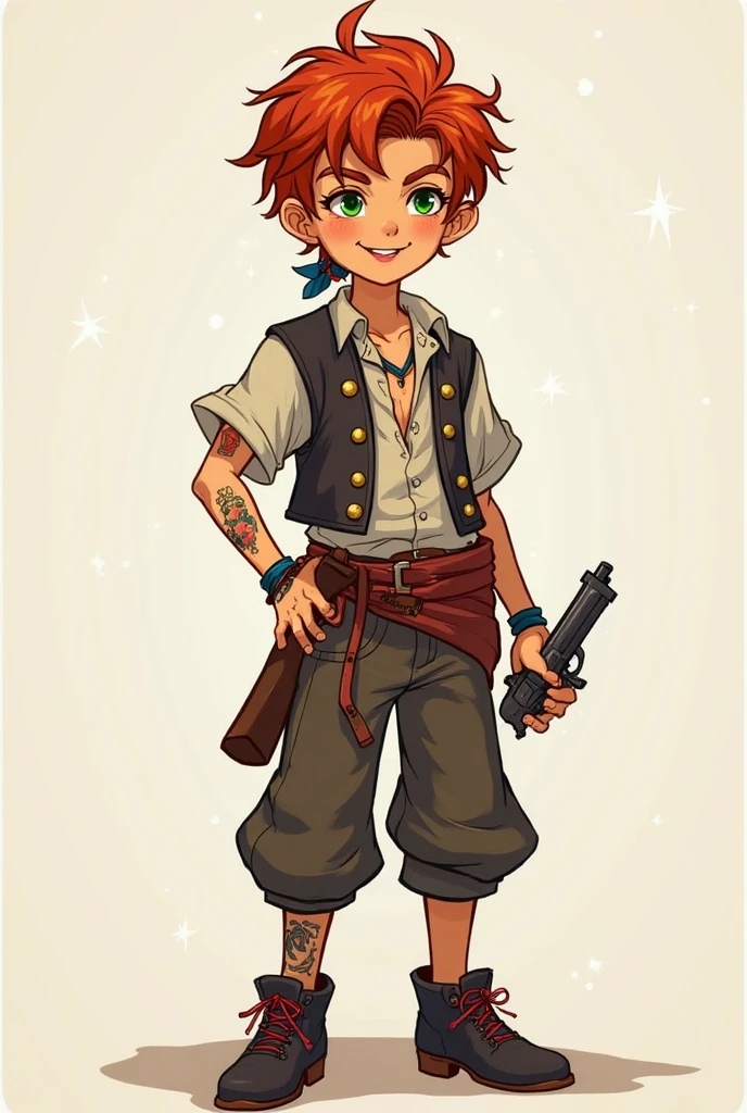 **Young Bastien de Vill:** - **Height:** Around 130-140 cm, still ...