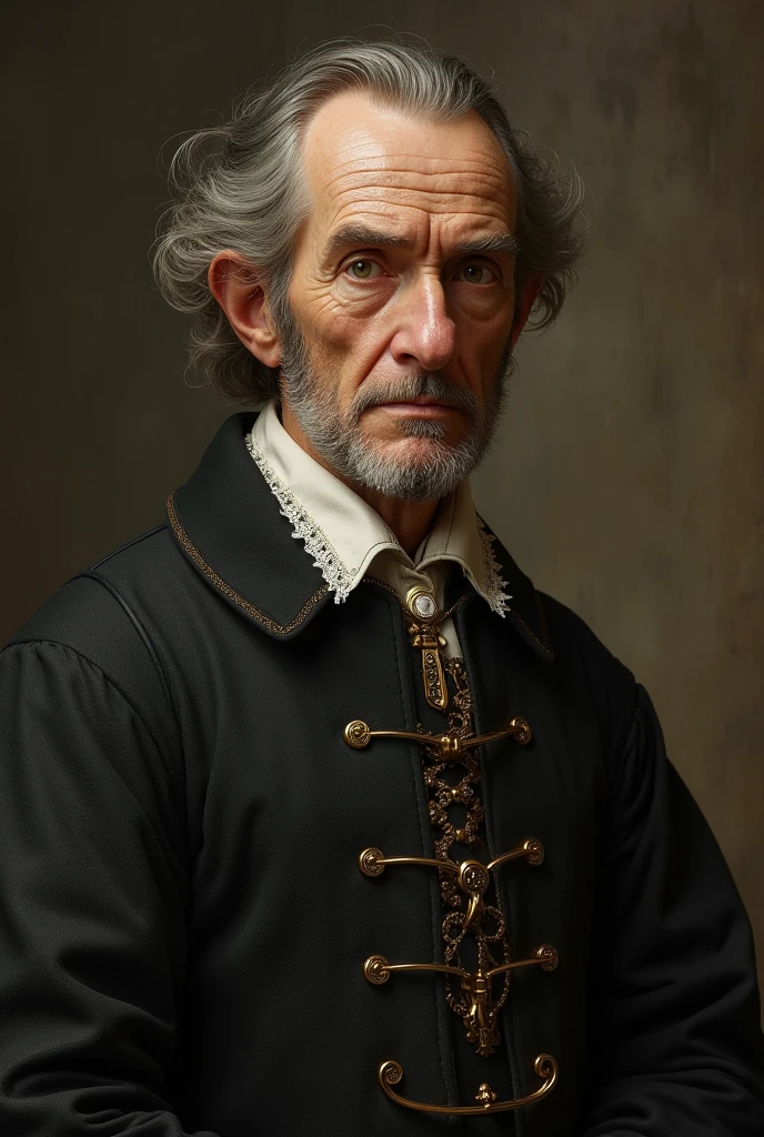 Wiry looking Dutch statesman in 1650 - SeaArt AI