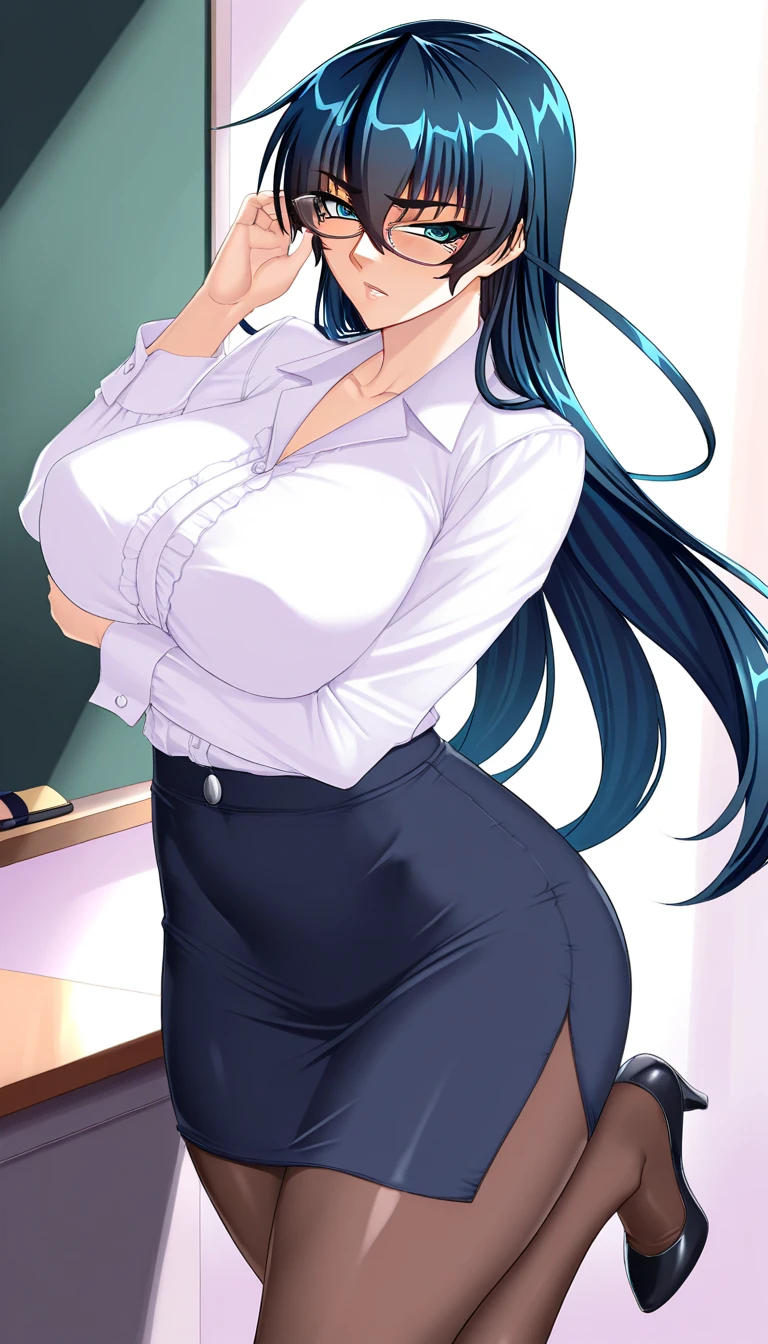 Woman, solo, Igawa Asagi, taimanin, long hair, hair between eyes ...