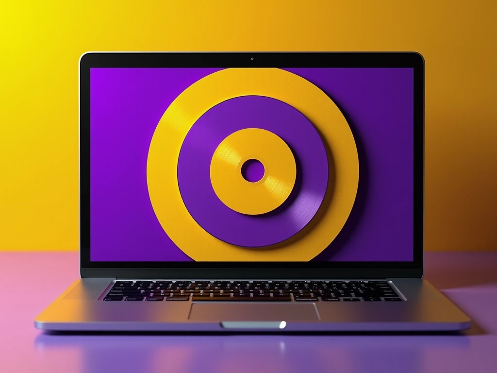 Describe a LAPTOP that prominently displays "CD IELTS MOCK RESULT 10 ...