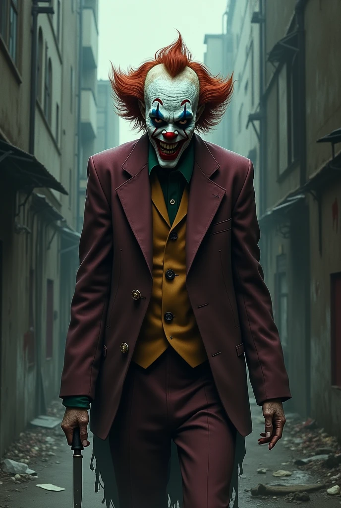 Joker 157 killer clown - SeaArt AI