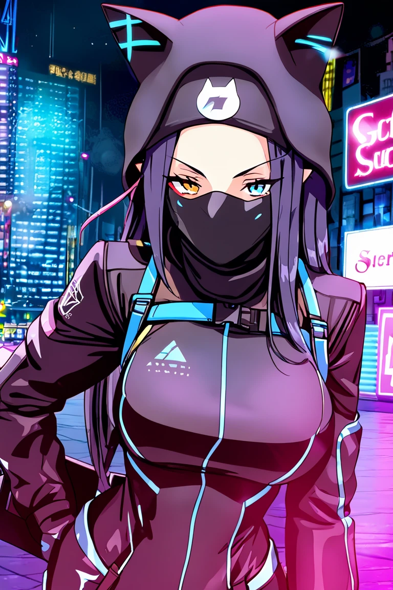 1 girl, Alone , mature woman, pointy ears, Extra large breasts - SeaArt AI