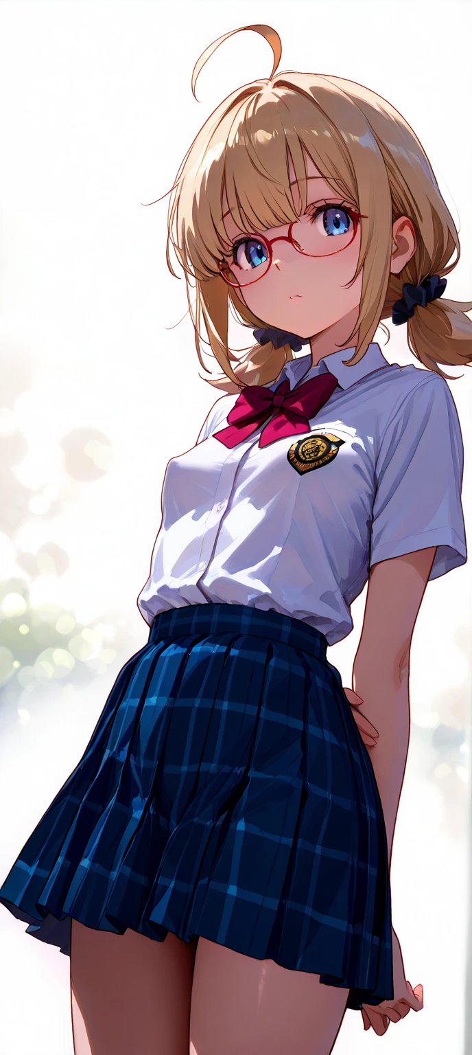 1 girl,Dutch angle, front light,schoolgirl,age,svelte body,petite ...