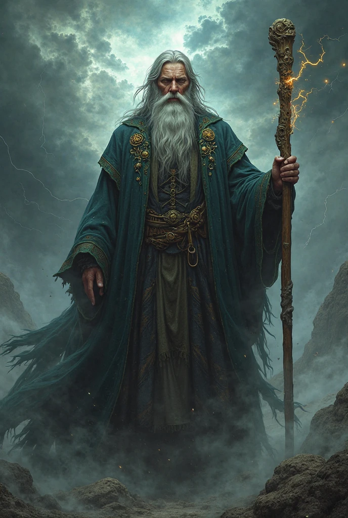 Handsome Victorian wizard who uses weather magic - SeaArt AI