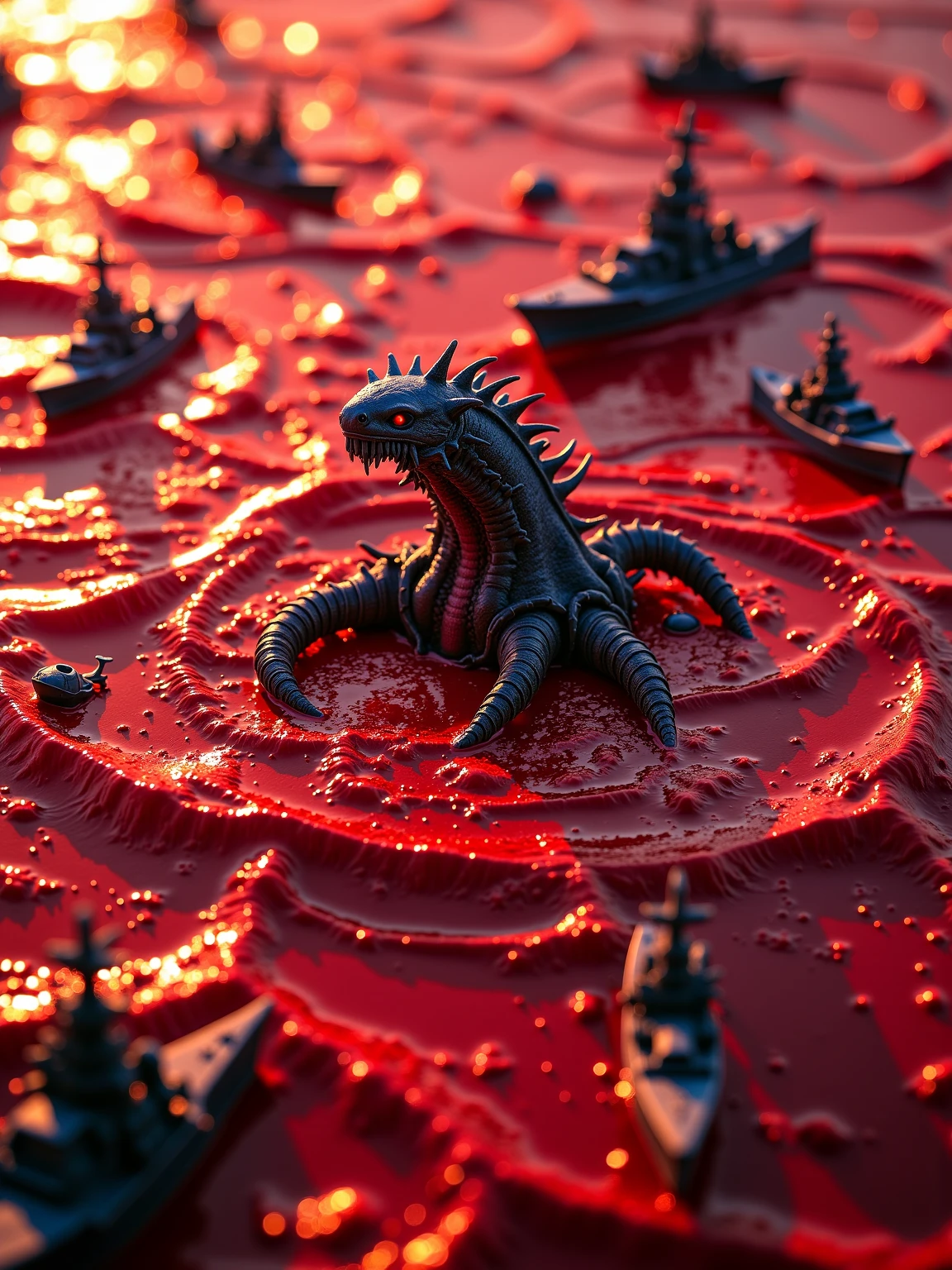 (Masterpiece. Ultra HD. Realistic. Tilt-Shift Effect:1.3) — Aerial tilt ...