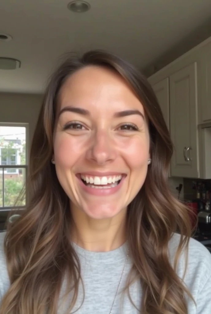 Create a 45-second UGC-style testimonial video featuring a casual ...
