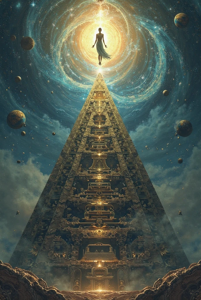 Pyramid of the Psychic Structure - SeaArt AI