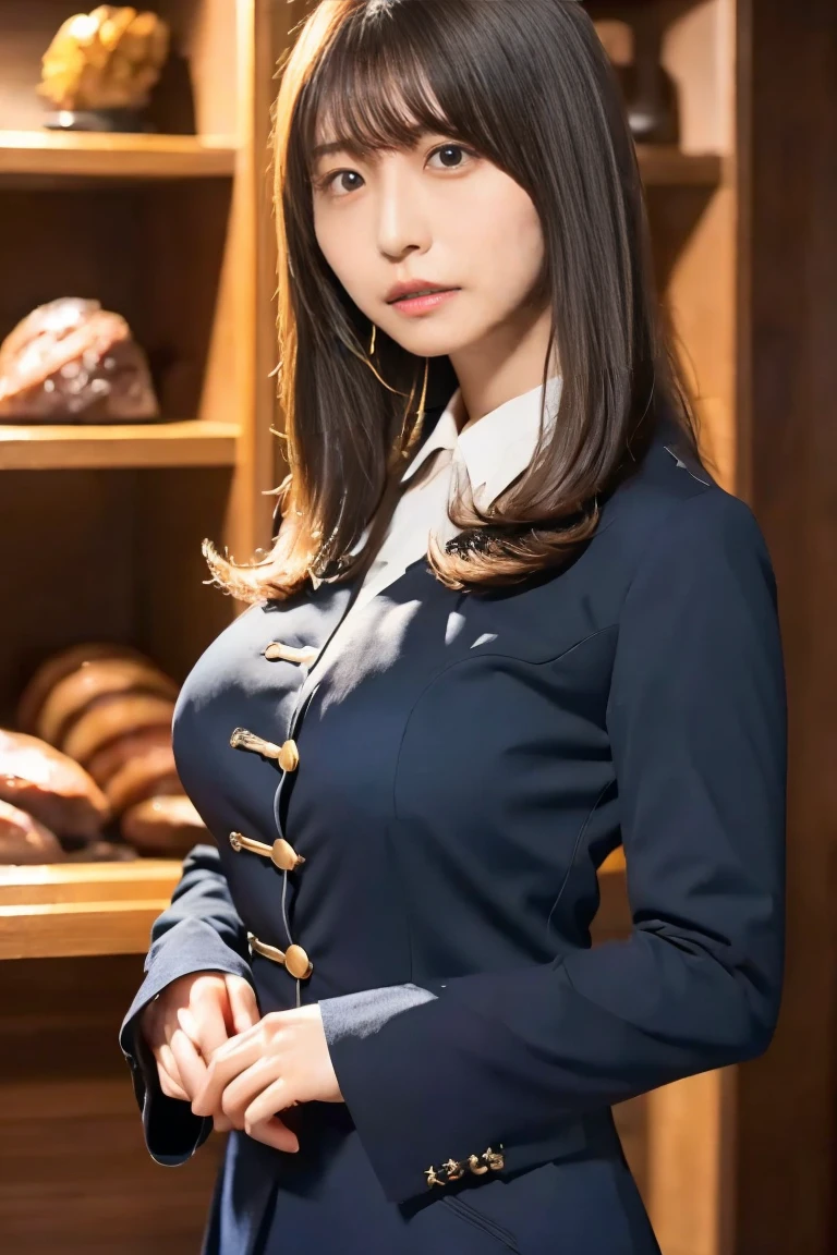 Nagahama Neru、soldier、uniform、Formal Wear、Navy、Commander、Most Class ...